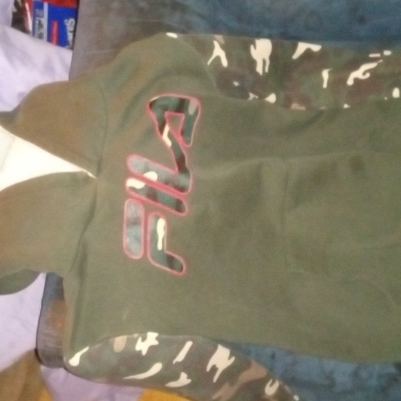 Fila | Jackets & Coats | Fila Camo Sweater | Poshmark